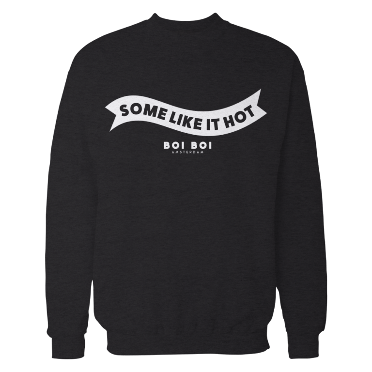 Some Like It Hot Sweater Black - Boi Boi Shop